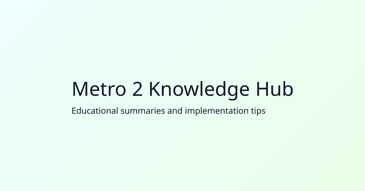 Metro 2 Format Guide — Fields, Status Codes & Compliance Rules | Metro2